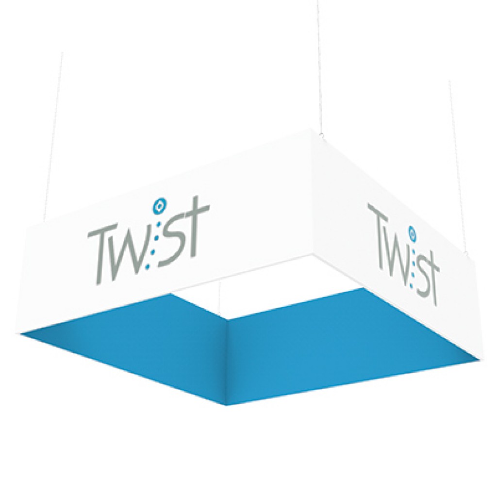 Twist Hanging Banner | Twist Banner | Get Noticed