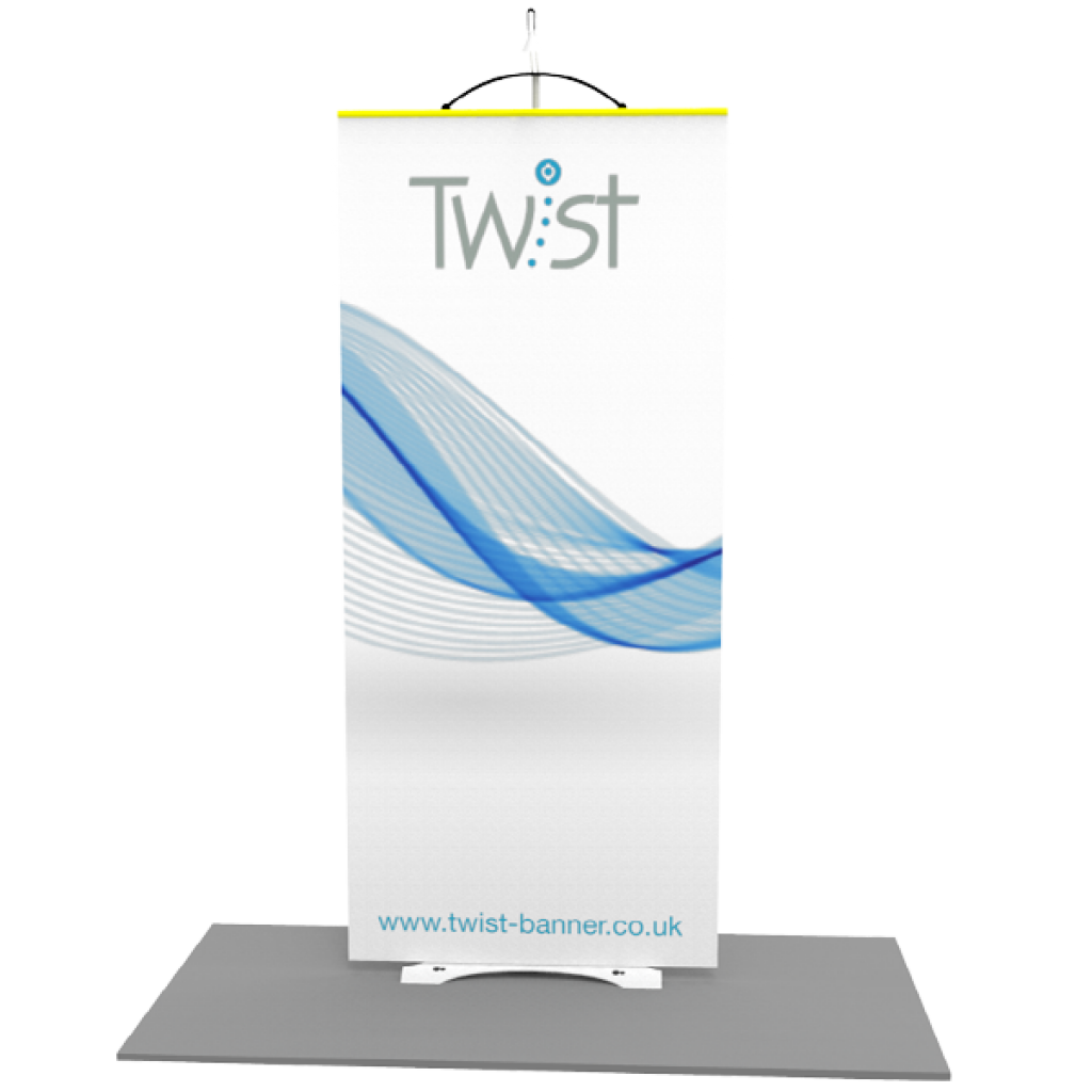 Twist Banner Original - Exhibition Banner - Reconfigure & Reuse